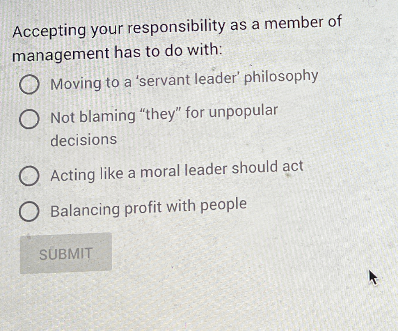 Solved Accepting your responsibility as a member of | Chegg.com