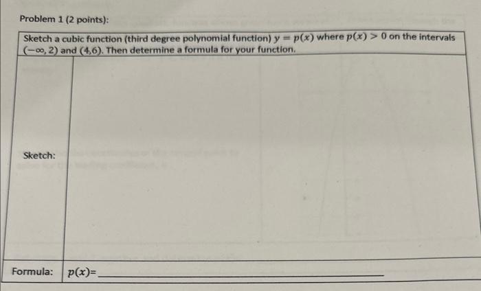 Problem 1 (2 points): | Chegg.com
