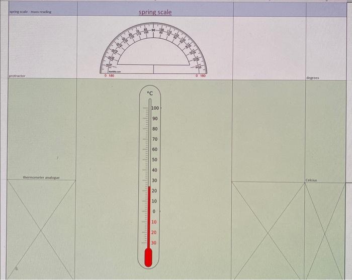 Solved find error value of the spring scale, protector, | Chegg.com