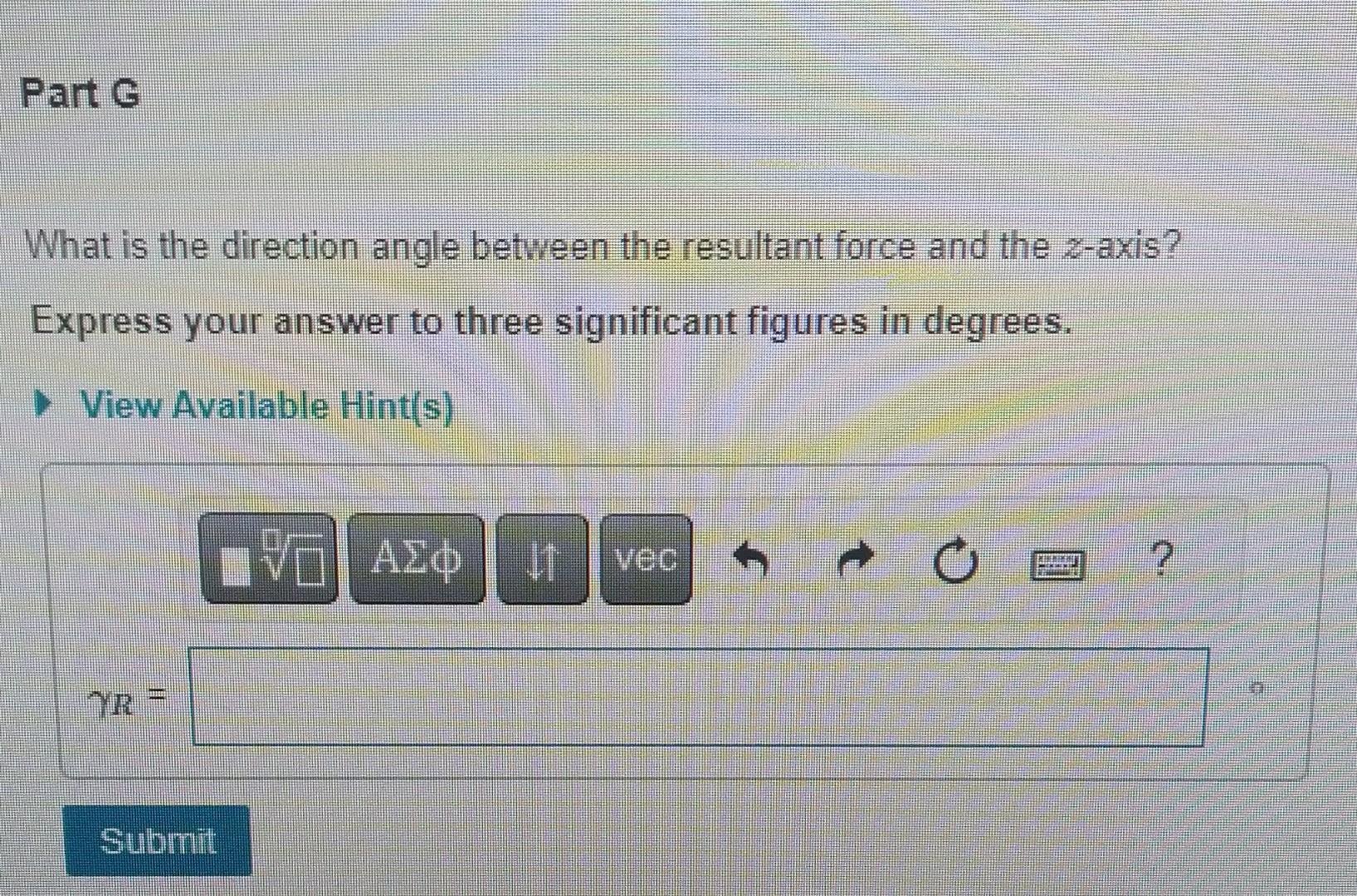 Solved Calculate the component of the resultant force in the | Chegg.com