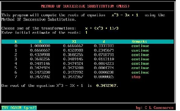 Solved Find The Other 2 Roots Of The Moss Example Repeat