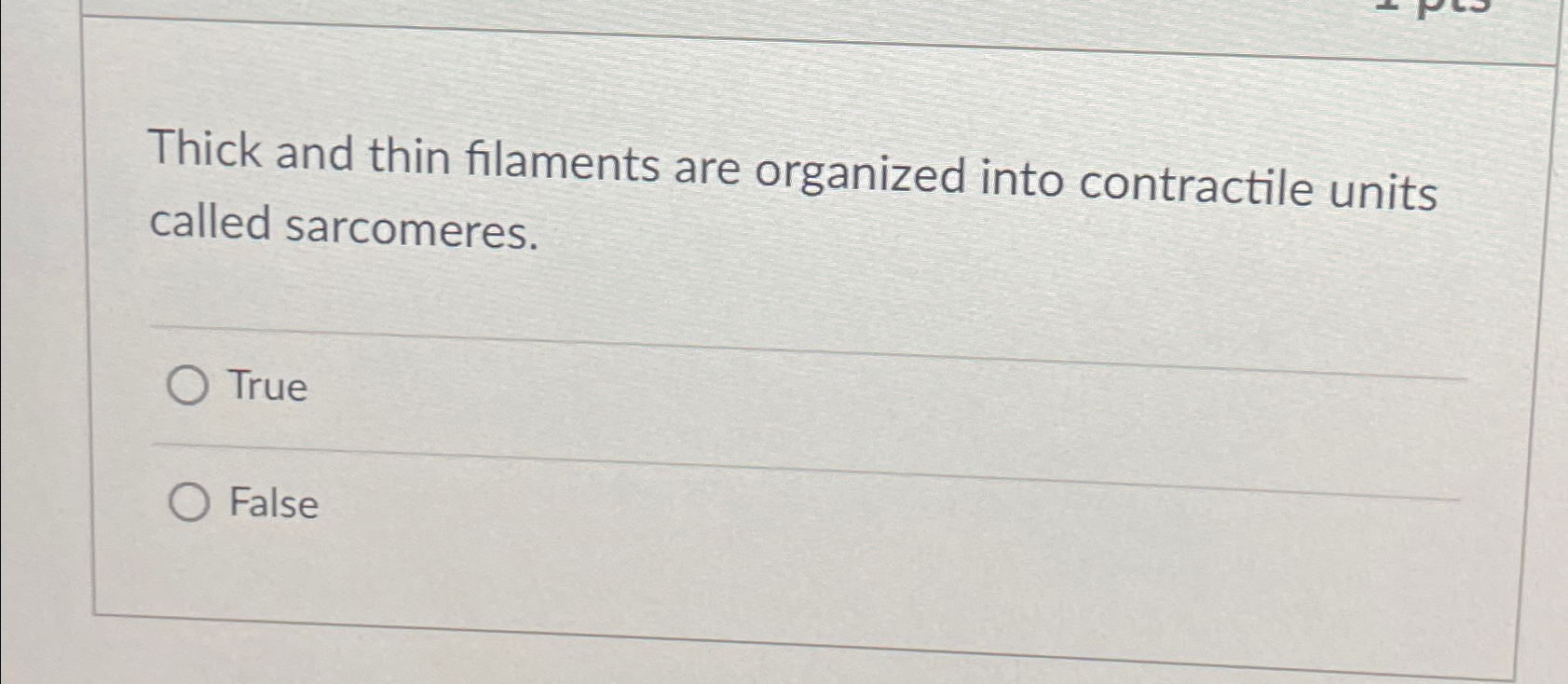 Solved Thick and thin filaments are organized into | Chegg.com