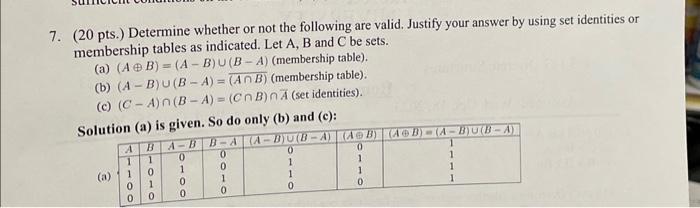 Solved do parts b and c using example answer from a below | Chegg.com