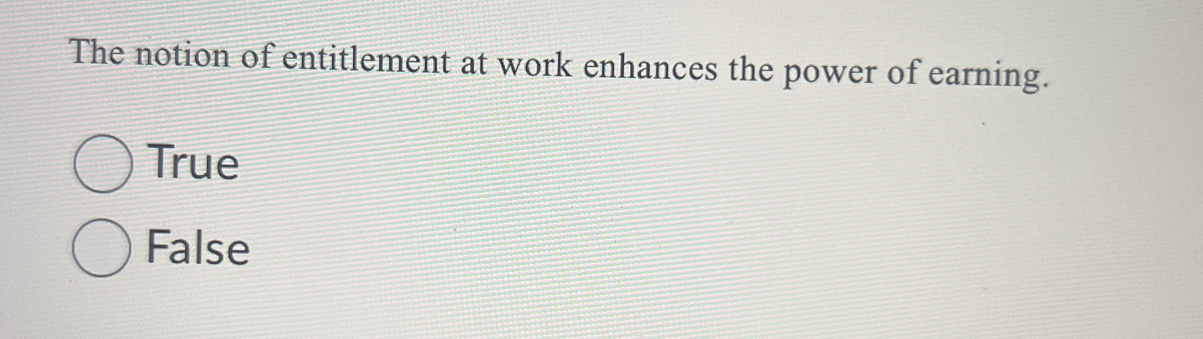 High Quality SOLUTION The notion of entitlement at work enhances the ...