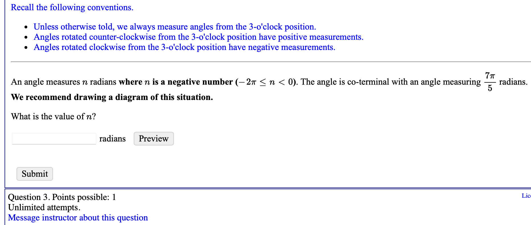 Solved Recall the following conventions.Unless otherwise | Chegg.com