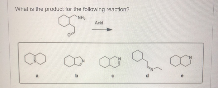 Solved What is the product for the following reaction? NH2 | Chegg.com
