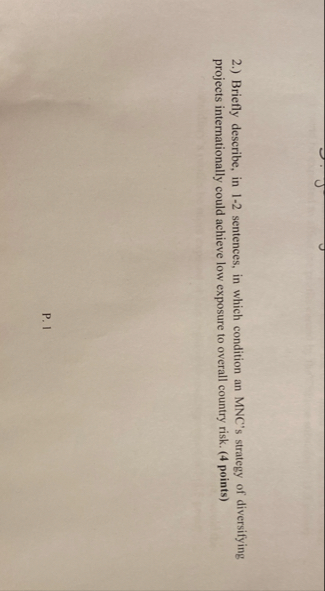 Solved 2.) ﻿Briefly describe, in 1-2 ﻿sentences, in which | Chegg.com