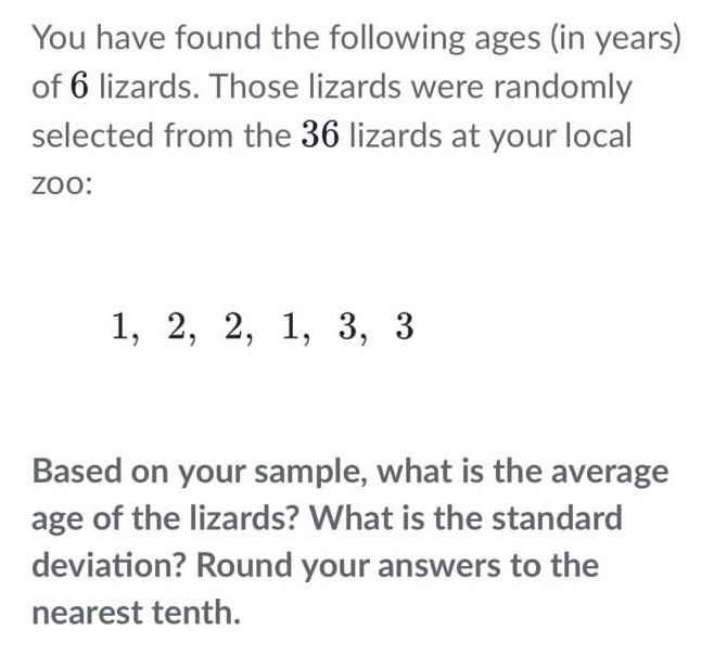 You have found the following ages (in years) ﻿of 6 | Chegg.com