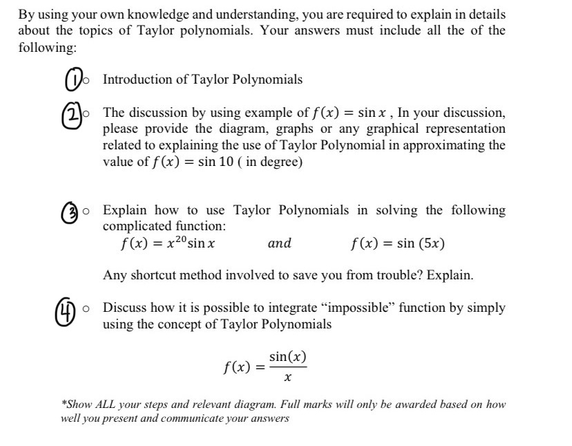 Solved By using your own knowledge and understanding, you | Chegg.com