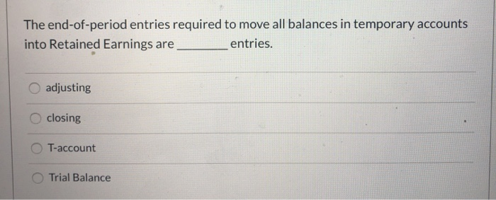 Solved An Asset Use transaction will require a credit to an | Chegg.com