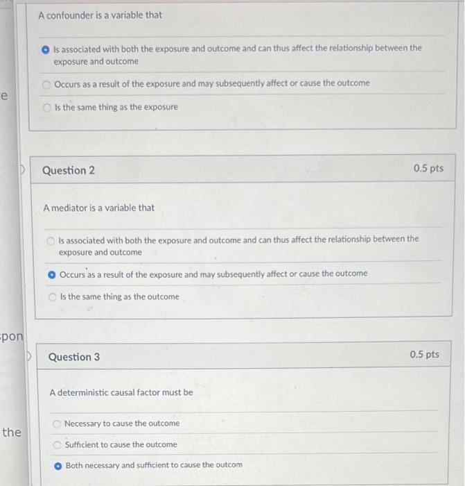 Solved A confounder is a variable that Is associated with | Chegg.com