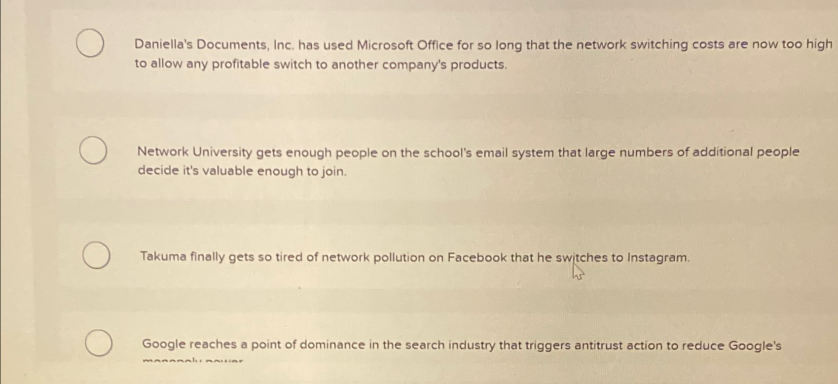 Solved Daniella's Documents, Inc. has used Microsoft Office | Chegg.com