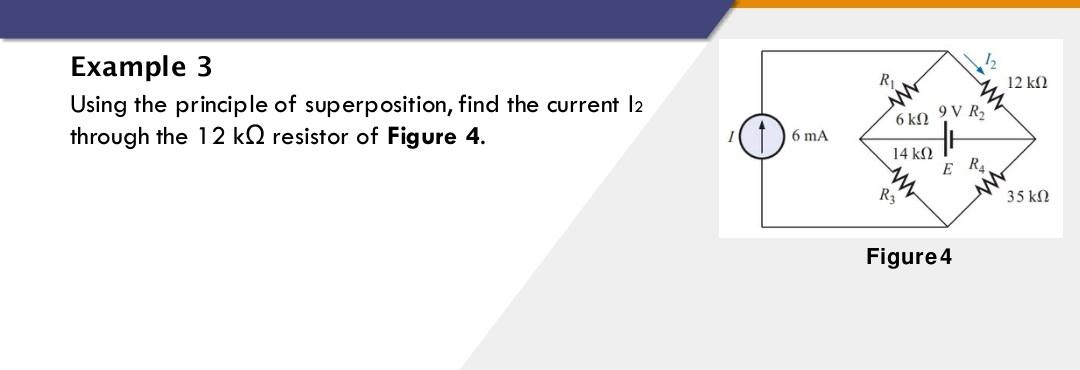 Solved Example 3 Using the principle of superposition, find | Chegg.com