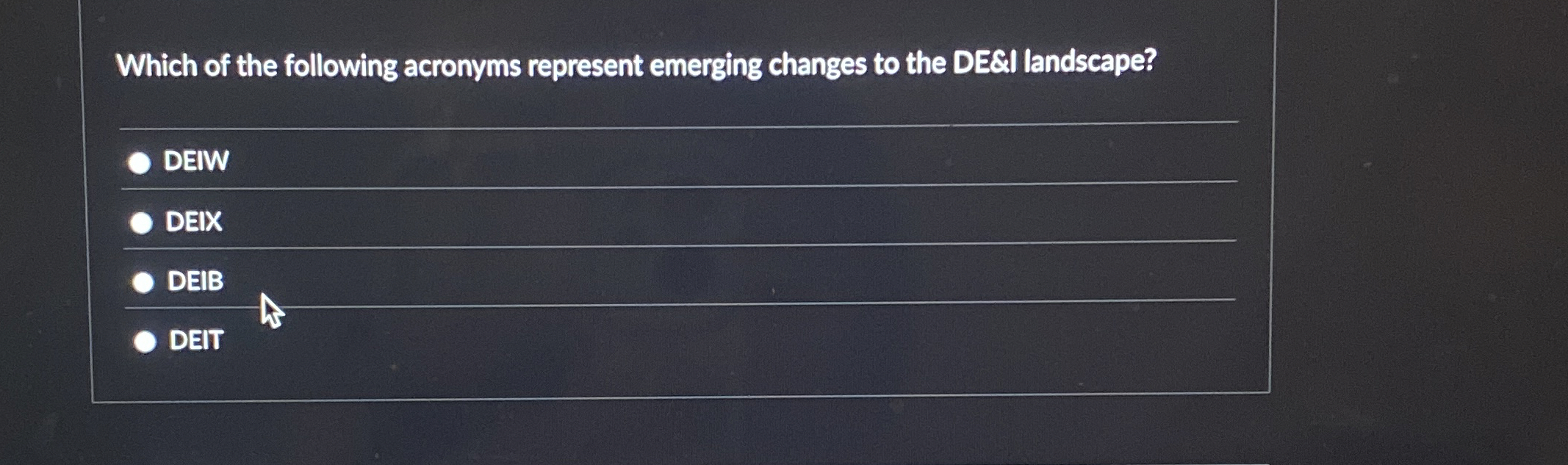 Solved Which of the following acronyms represent emerging | Chegg.com