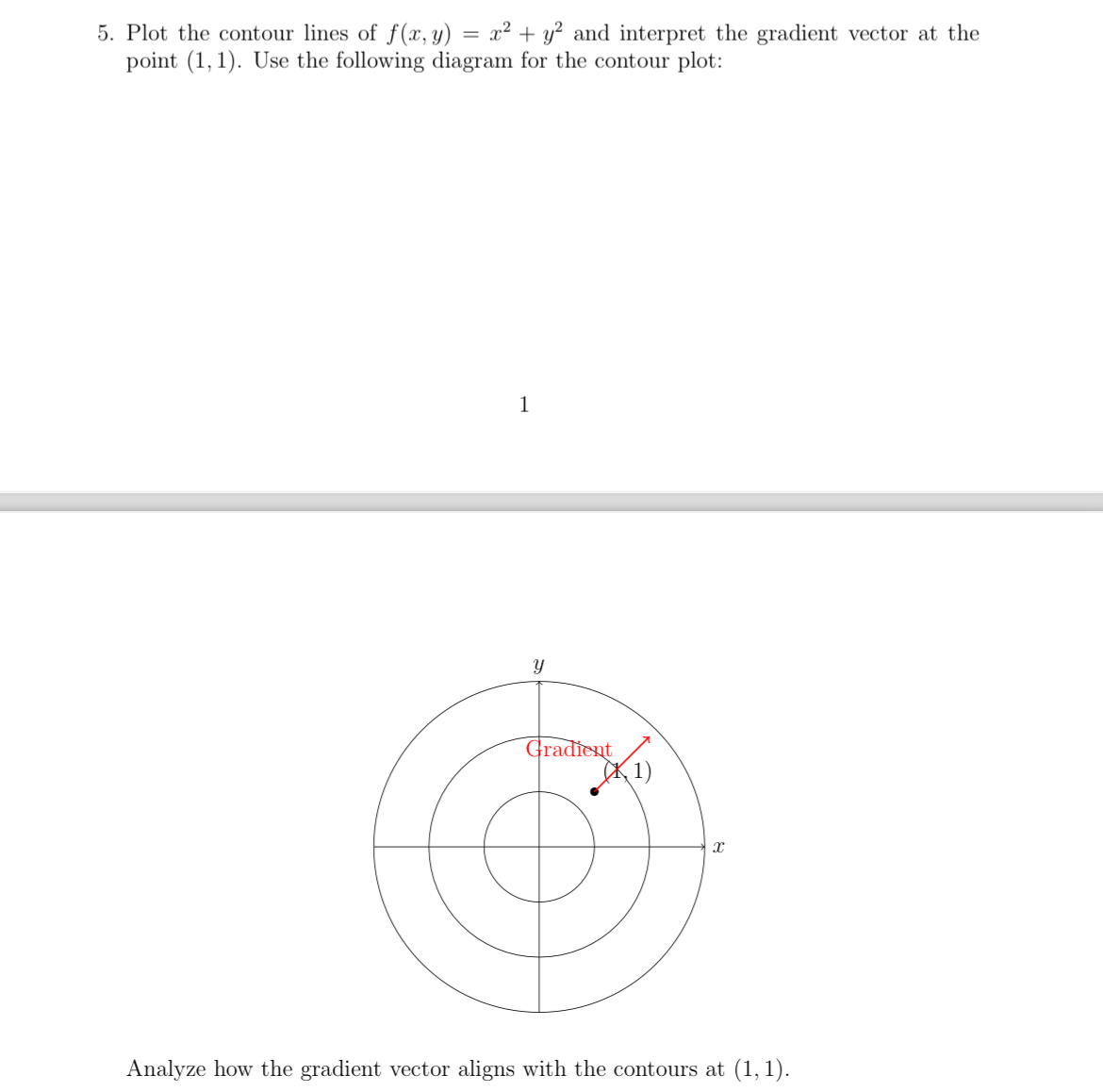 Solved Plot the contour lines of f(x,y)=x2 y2 ﻿and interpret | Chegg.com