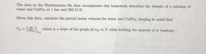 The data in the Mathematica file that accompanies | Chegg.com