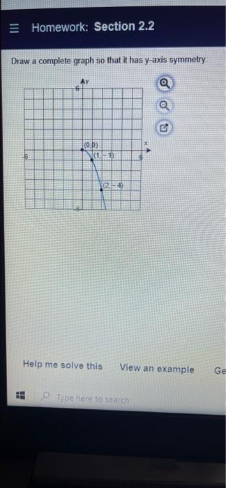 Solved = Homework: Section 2.2 Draw a complete graph so that | Chegg.com