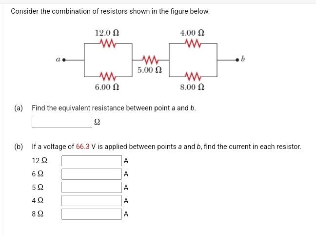 Solved Consider the combination of resistors shown in the | Chegg.com