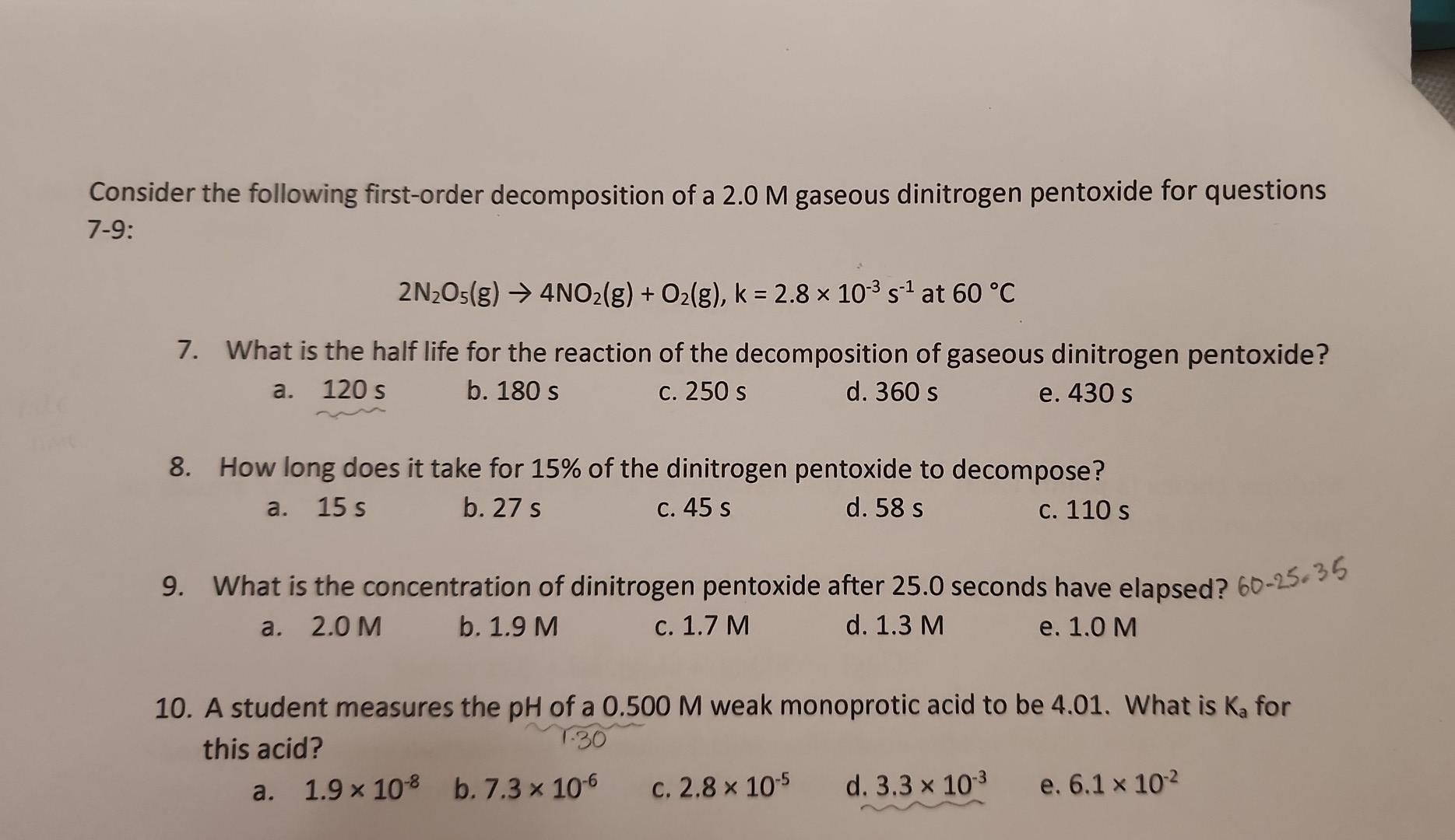 Solved Consider the following first-order decomposition of a | Chegg.com