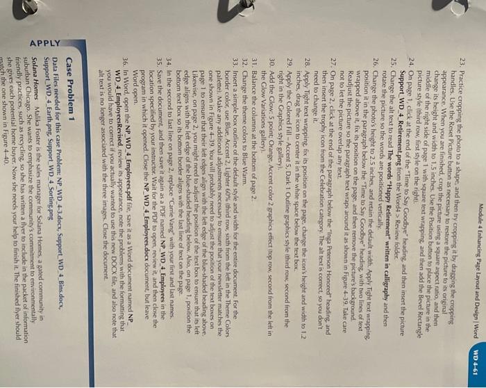 Solved Review Assignments Data Files needed for the Review | Chegg.com