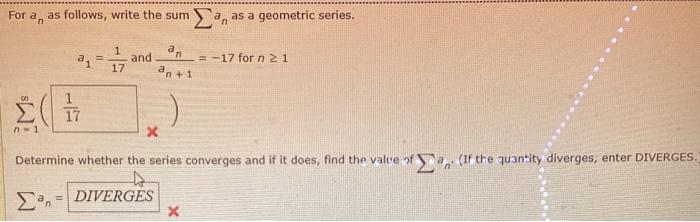Solved Express the series as a telescoping sum. | Chegg.com