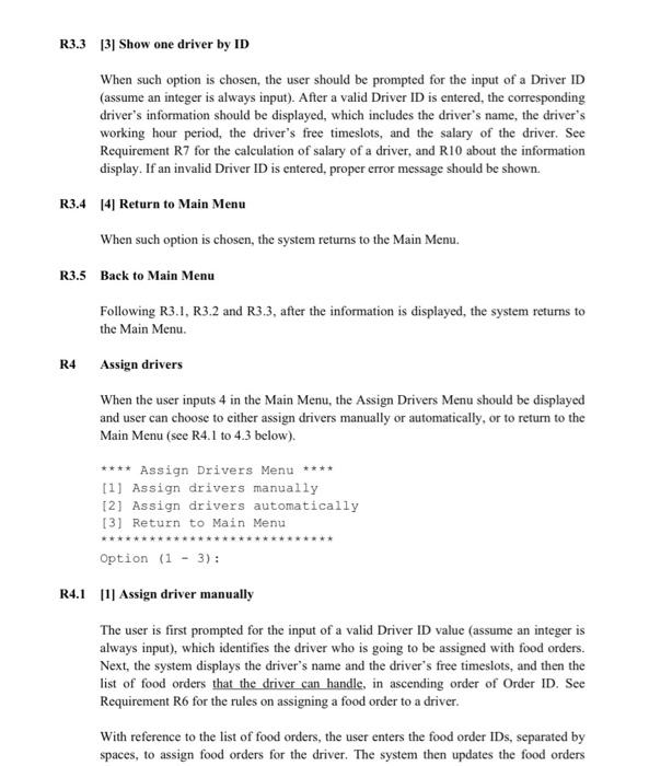 Solved SEHH2042 Computer Programming Group Project - Food | Chegg.com