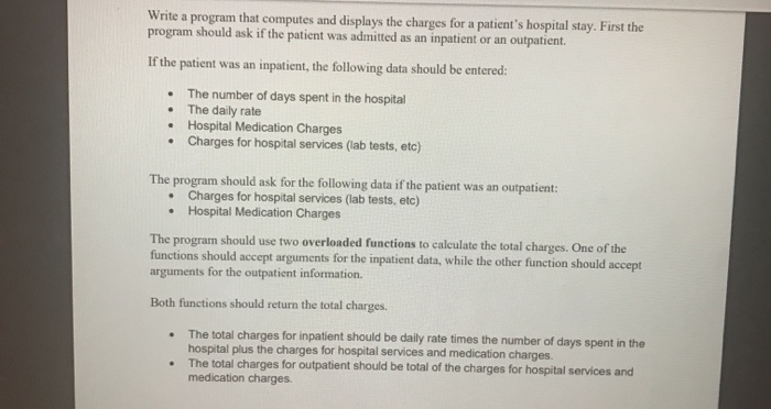 Solved Write a program that computes and displays the | Chegg.com