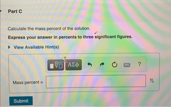 Solved a An aqueous KNO3 solution is made using 72.5 g of | Chegg.com