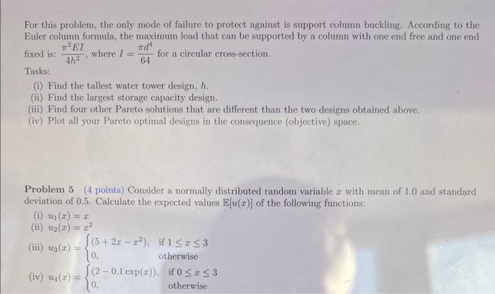 Problem 1 (3 points) For each part, determine whether | Chegg.com