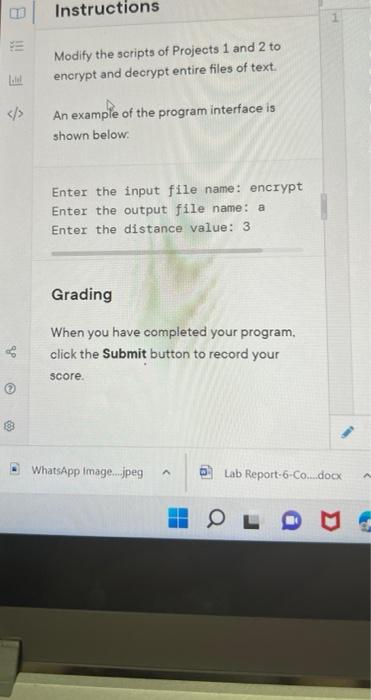 Solved 8 !!! E Lalel Instructions Modify the scripts of | Chegg.com