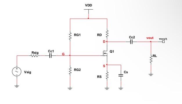 Solved what is the circuit diagram of the common source of | Chegg.com