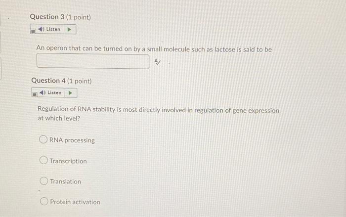 Solved In a positive inducible operon: the regulator protein | Chegg.com