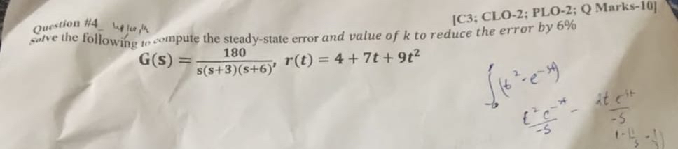 Solved Question #4- ﻿W但,[C3; CLO-2; PLO-2; Q Marks-10]solve | Chegg.com