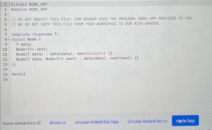 Solved In this programming problem, you will implement move | Chegg.com
