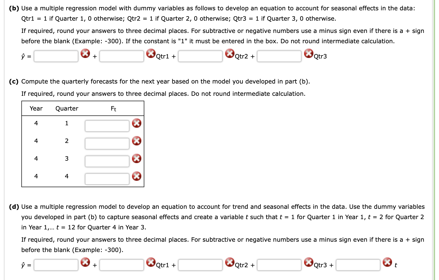 Solved (b) ﻿Use a multiple regression model with dummy | Chegg.com