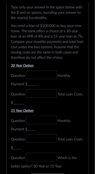 Solved need assistance with this. my calculator doesnt have | Chegg.com