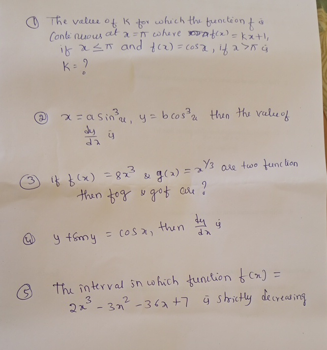 Solved by an EXPERT (1) ﻿The value of k ﻿for which the frenction f ﻿& | Chegg.com