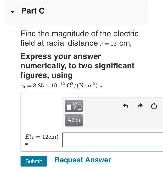 Solved İmportant: Part A's answer is not 9x10^8Part B's | Chegg.com