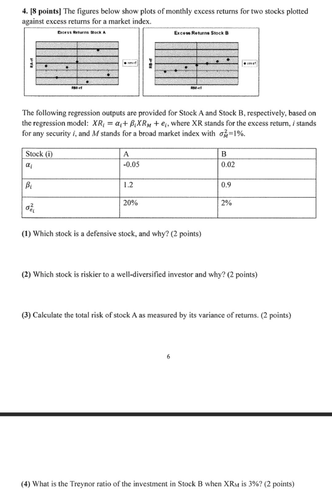 Solved 4 [8 Points The Figures Below Show Plots Of Monthly