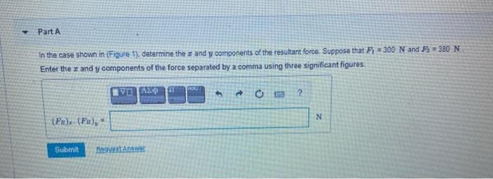 Solved Figure 1 of 3 > F2 F 2 m 2 m Part A In the case | Chegg.com