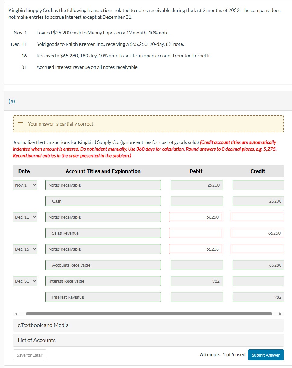 Solved Kingbird Supply Co. ﻿has the following transactions | Chegg.com