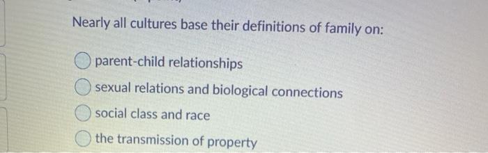 Solved During colonial times, lower classes tended to live: | Chegg.com