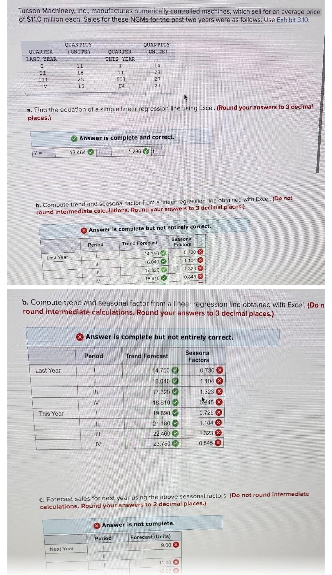 Solved Tucson Machinery, Inc., manufactures numerically | Chegg.com