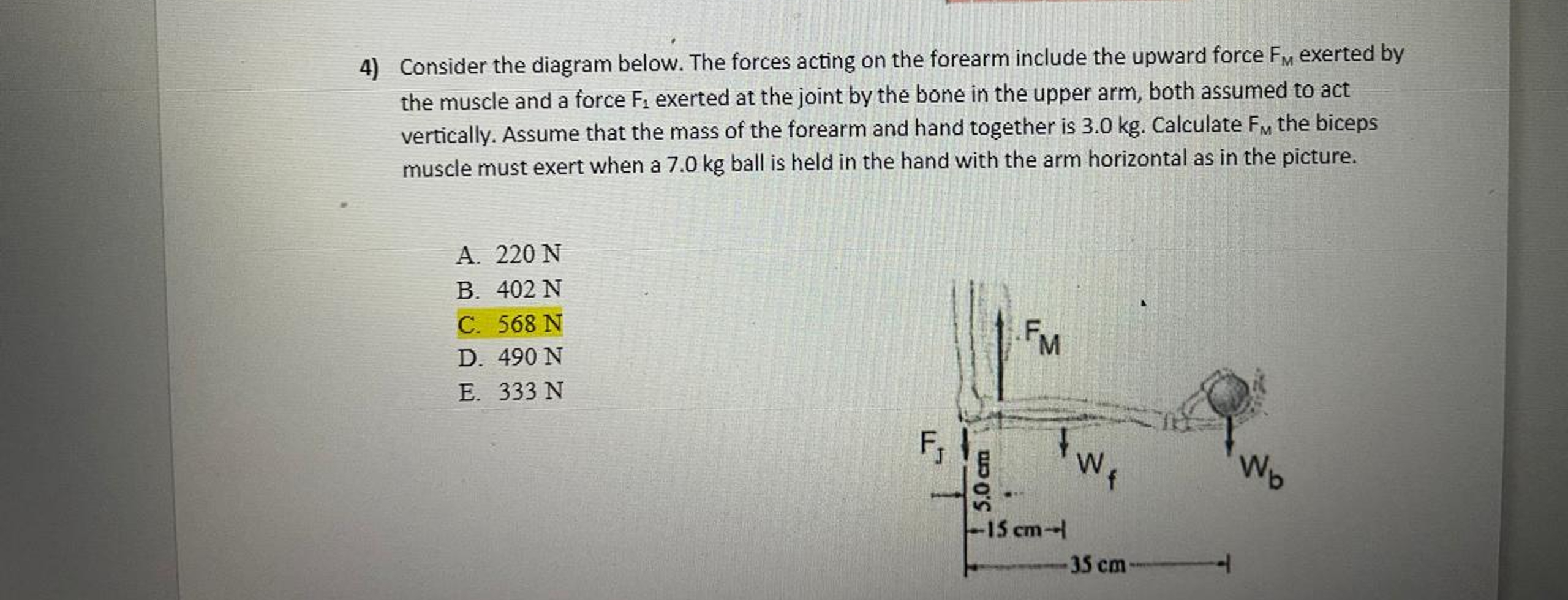 Solved please help! Consider the diagram below. The forces | Chegg.com