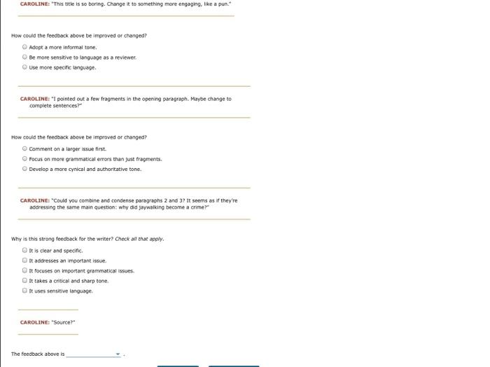 CAROLINE: "This title is so boring. Change it to | Chegg.com