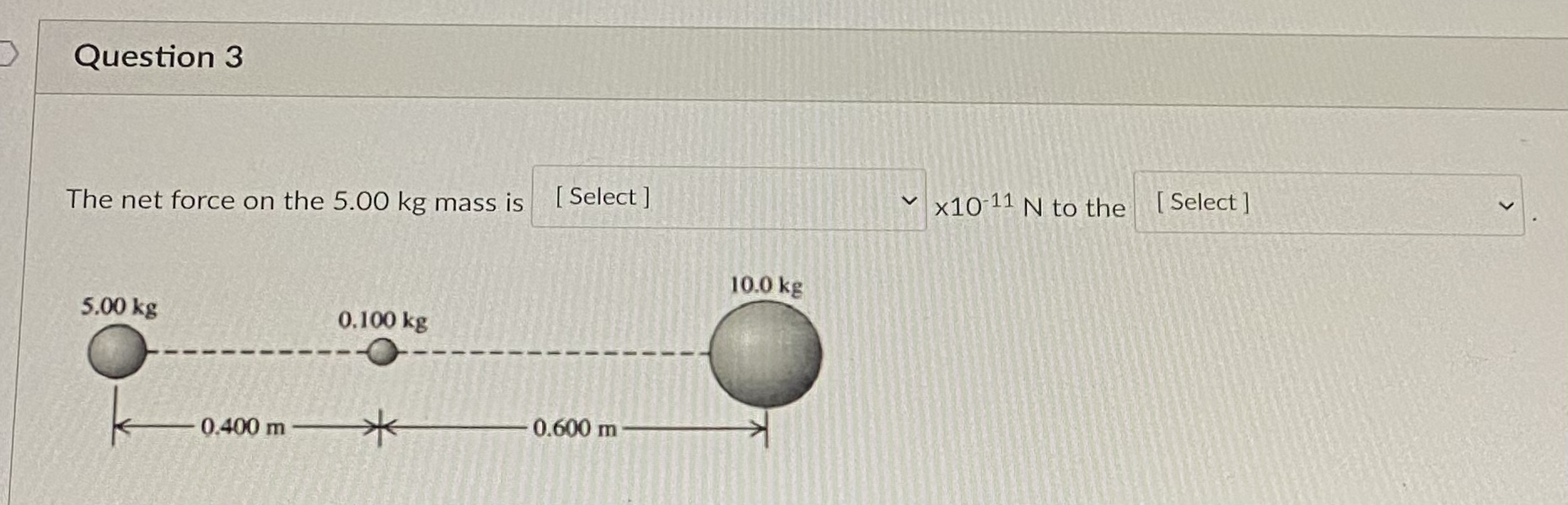 Solved Question 3The net force on the 5.00kg ﻿mass is | Chegg.com