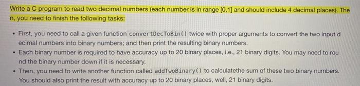 Solved Binary numbers can be added together via construction | Chegg.com