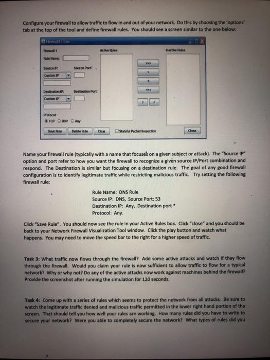 BACKGROUND: Start the Firewall program from the Tools | Chegg.com