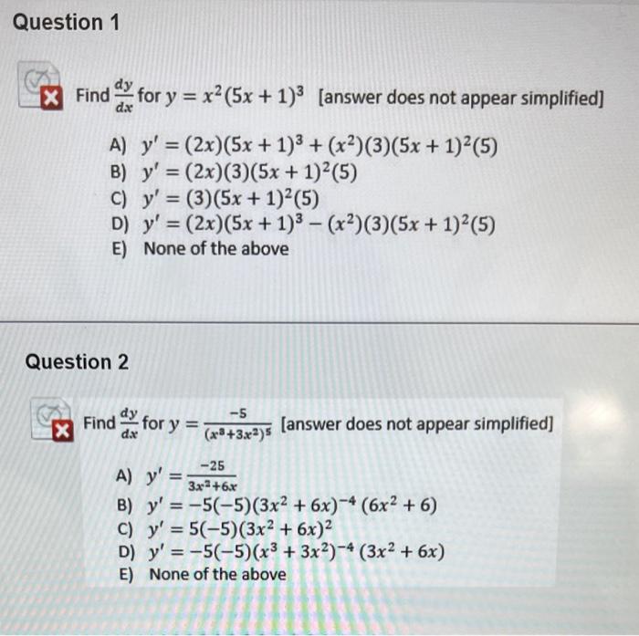 Solved Question 3 Complete the table for y=33x2+x3 y=f(g(x)) | Chegg.com