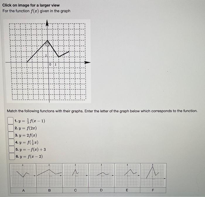 Solved Click on image for a larger view For the function | Chegg.com